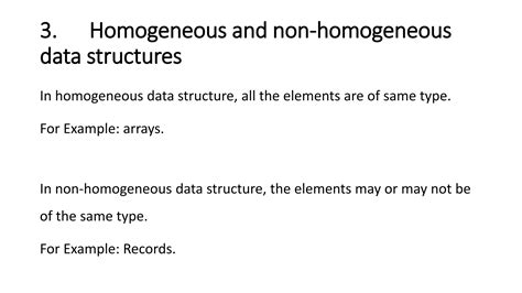Data Structures Classification Of Data Structures Pptx