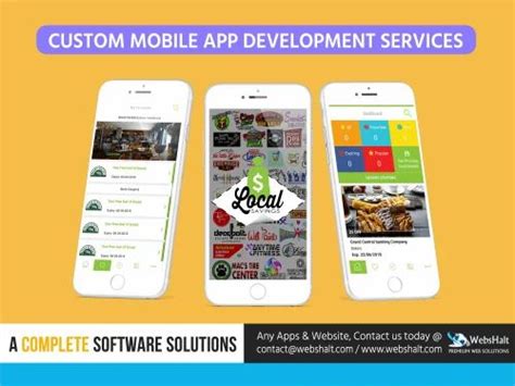 Custom Mobile App Development Services Webshalt Premium Web Solutions Id 2851036046962