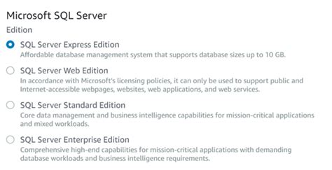 CREATE SQL SERVER INSTANCE IN AWS IT Talkers