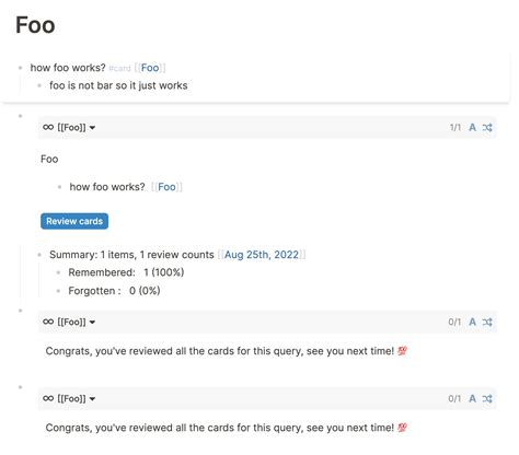 unable to review parts of card · issue 6481 · logseq logseq · github