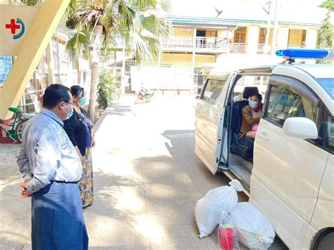 တောင်တွင်းကြီးမြို့နယ် ပြည်သူ့ဆေးရုံတွင် ဆေးကုသမှုခံယူနေသော ကိုဗစ် ၁၉ ရောဂါ ပိုးတွေ့‌မွေးလူနာ