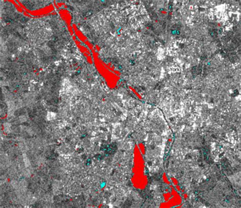 York Flood Mapping Sentinel 1 Pixalytics Ltd