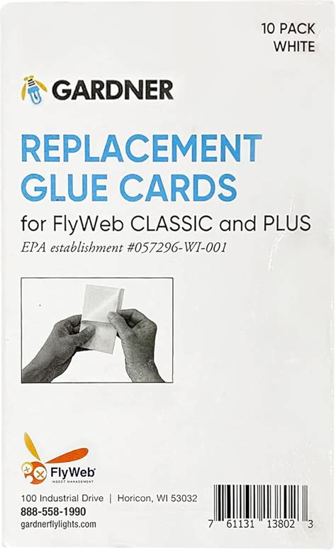 Gardner Flyweb Fly Light Glue Boards Pack Of 10 Replacement Boards In Nepal At Npr 7329 Rating 5