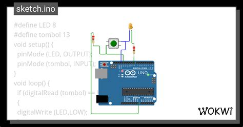 Rangkaian Pull Up Wokwi Esp32 Stm32 Arduino Simulator