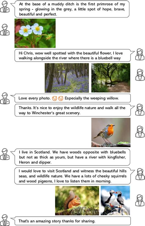 Figure 1 From Mmdialog A Large Scale Multi Turn Dialogue Dataset Towards Multi Modal Open