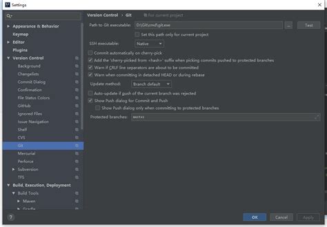 Use The Git Command In The Intellij Idea Console Terminal
