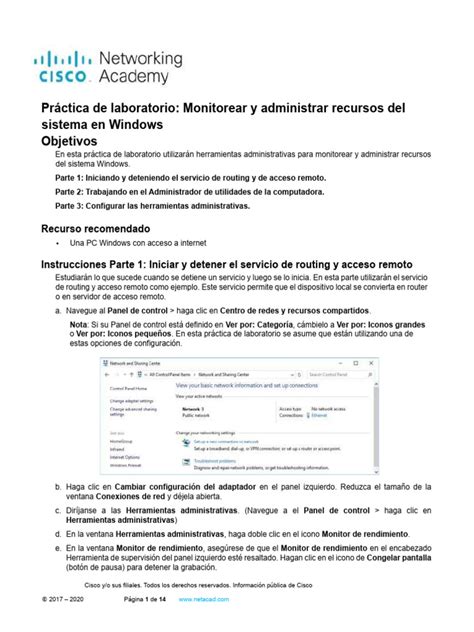 3313 Lab Monitor And Manage System Resuelto Pdf Ventana