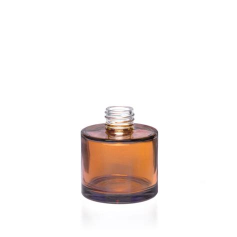 100ml Amber Glass Round Karen Diffuser Bottle Colouredbottles