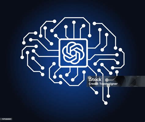 Ai 로고 디자인 Ai 두뇌 벡터 인공 지능 그림 인공지능에 대한 스톡 벡터 아트 및 기타 이미지 인공지능 챗봇 로고 Istock