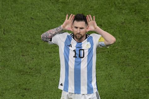 Lionel Messi On Actions After World Cup Win Vs Netherlands I Didnt
