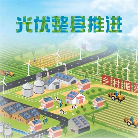 公共机构节能宣传微课堂第102期 一图看懂整县光伏！ 节能 课堂 宣传