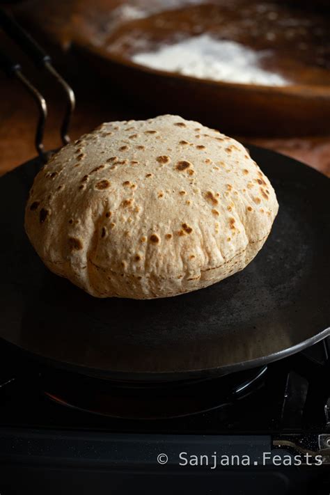 Chapati Indian Flatbread Roti Recipe Indian Breads Sanjana