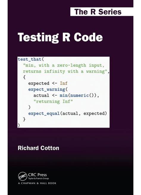 Testing R Code Nhbs Academic And Professional Books
