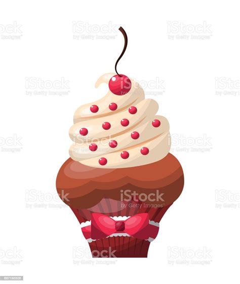 컵 케 익 아이콘입니다 베이커리 디자인입니다 벡터 그래픽 0명에 대한 스톡 벡터 아트 및 기타 이미지 0명 1 달콤한 음식 Istock