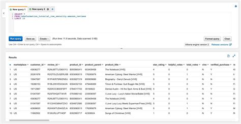 Effective Data Lakes Using AWS Lake Formation Part 2 Securing Data Lakes With Row Level Access