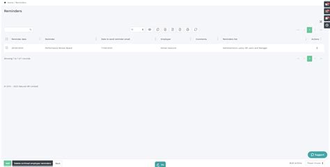 setting using and deleting reminders natural hr support