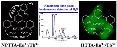 Ratiometric Time Gated Luminescence Probe For Hydrogen Sulfide Based On