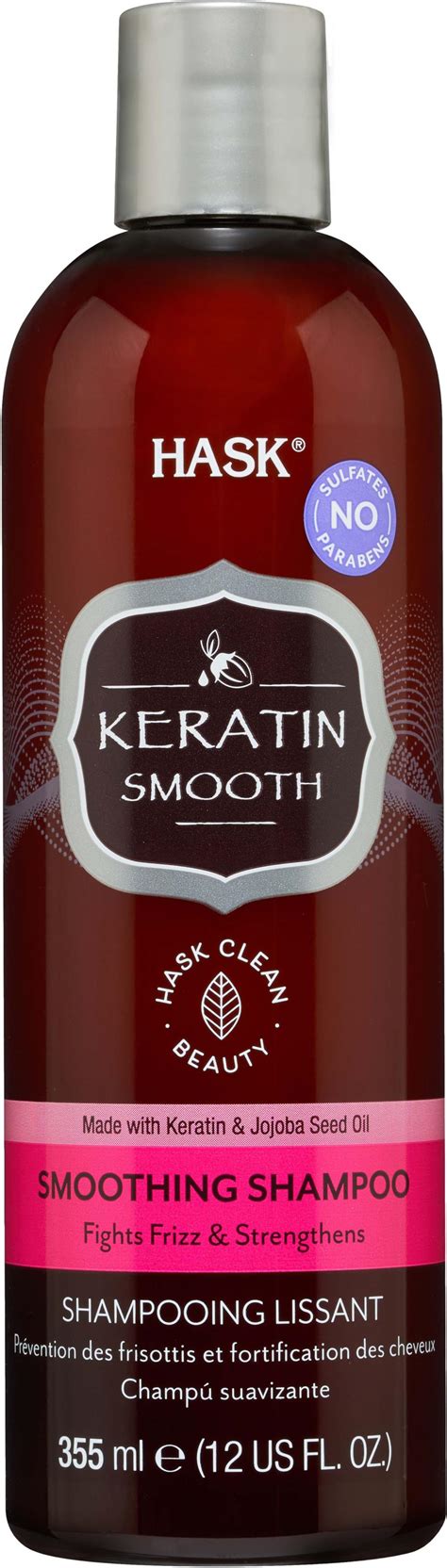 Hask Keratin Keratin Smooth Smoothing Shampoo 355 Ml