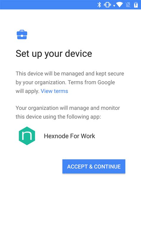 How To Enroll A Device In Android In The Enterprise Android For Work