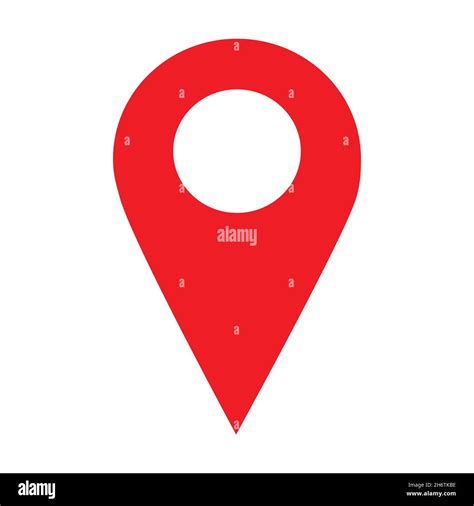 Map Red Pointer Icon Marker Vector Isolated On White Background Eps 10 Stock Vector Image And Art
