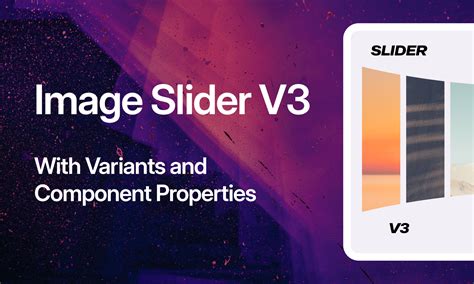 Image Slider Component Figma