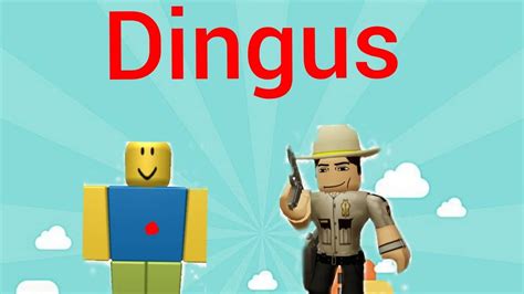 Playing Roblox Dingus YouTube