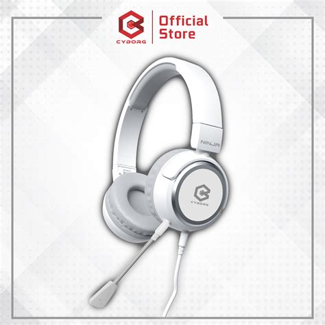 Cyborg Headset Gaming Mx 7 Ninja Detachable Microphone Lazada Indonesia