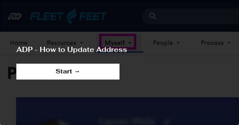 Adp How To Update Address