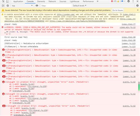Javascript Flvjs使用遇到的问题 Segmentfault 思否