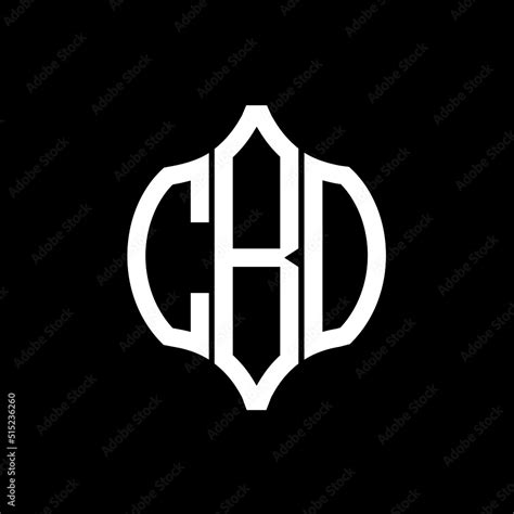 Cbo Letter Logo Cbo Best Black Background Vector Image Cbo Monogram