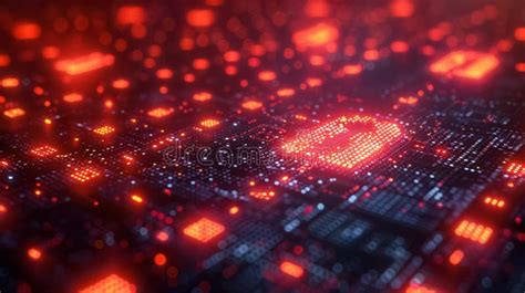 An Abstract Digital Lock Symbolizing A Secure Network System Protecting Personal Information