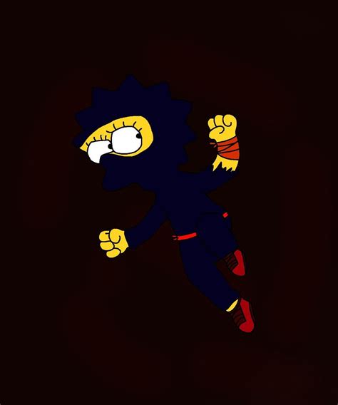 Fan Art Idea For November 10th Invisible Bart And Ninja Lisa