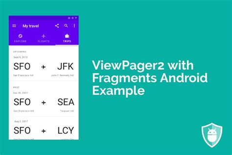 Morris Kushwaha On Linkedin Viewpager2 With Fragments Android Example