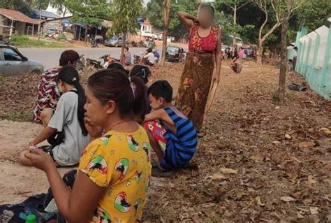 ကျုံဒိုးတွင် ထိတွေ့တိုက်ပွဲဖြစ်ပွားနေသည့်အတွက် ဒေသခံများ တိမ်းရှောင်နေရ Bur Mizzima Com