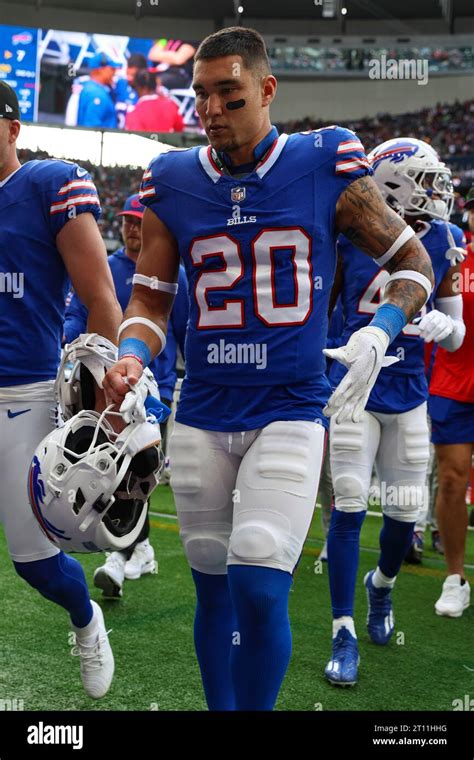 Buffalo Bills Safety Taylor Rapp 20 Walks Off The Field At Halftime