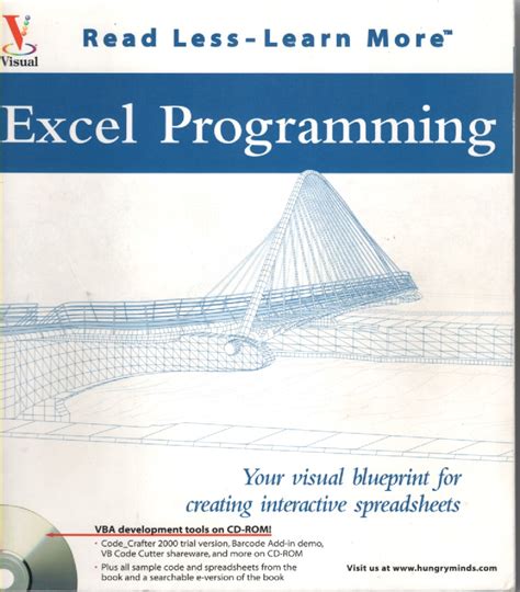 Excel Programming Your Visual Blueprint For Creating Interactive