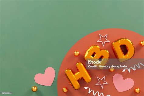 인사말 카드 포스터 또는 배너를위한 생일 축하 디자인 모형 및 템플릿 3d 일러스트 레이 션 기념일에 대한 스톡 사진 및 기타 이미지 Istock