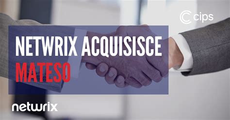 Netwrix Acquisisce Mateso Cips Informatica