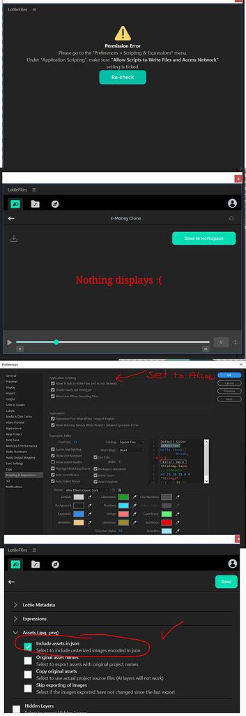 lottie not exporting bitmap images just stopped working let s talk