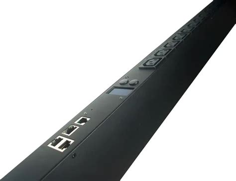 IEC Meter And Switch Smart PDU Monitor Control For Server Room Network Cabinet Vertical