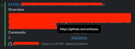 assignees not being mentioned when comments reviews added to pr · issue 1620 · integrations