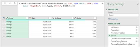 Powerquery How To Sum Values Then Paste It To Another Row And So On