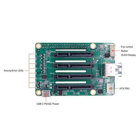 Seeed Dual Sata Hat For Raspberry Pi 4 Australia