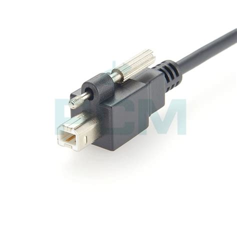 Kabel Pengimbas Industri Penglihatan Mesin Tersuai Pembekal Kabel Kunci Skru Usb Pengilang