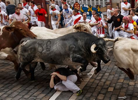 Las Mejores Fotos Del Primer Encierro De San Fermín 2017 Infobae