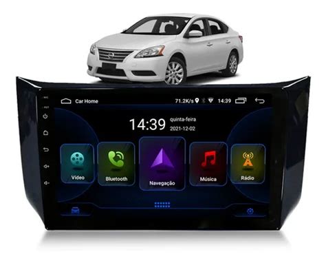 Multimídia Para Nissan Sentra 10 Polegadas Carplay Sem Fio