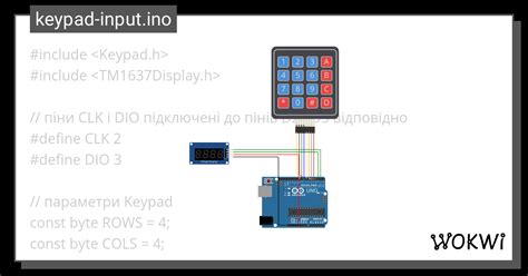Keypad Input Ino Copy Wokwi ESP STM Arduino Simulator