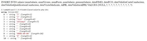 Mysql Script Php Insert Into Php And Base De Données