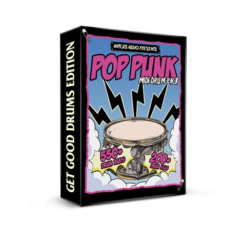 The Get Good Drums Pop Punk Midi Drum Pack Diy Punk Rock