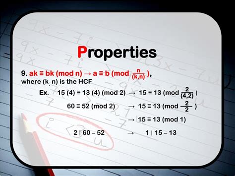 PPT CONGRUENCES AND MODULAR ARITHMETIC PowerPoint Presentation Free Download ID 2837406